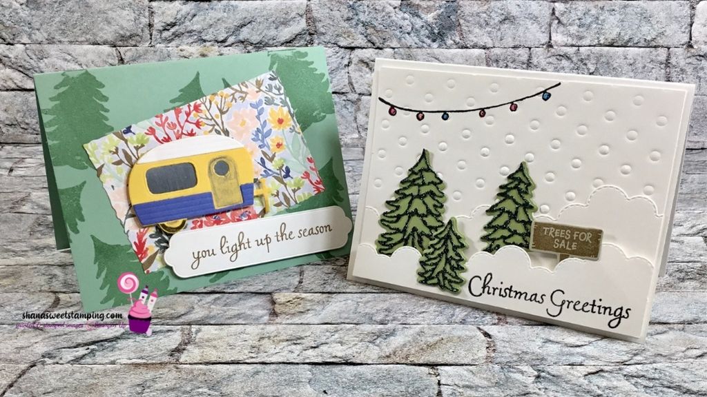 Trees for Sales and Tree Lot Dies Sweet Treat Card Tutorial